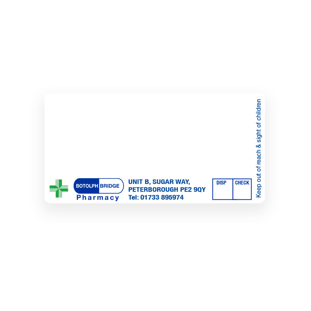 Botolph Bridge Dispensing Labels | EMT Healthcare